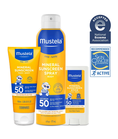 Baby Mineral Sunscreens: Newborns - Toddlers