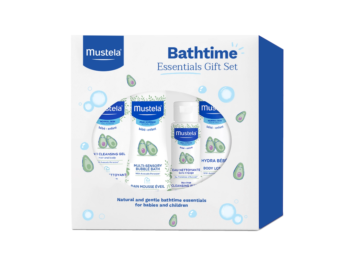Bathtime Essentials Gift Set For Babies & Newborns