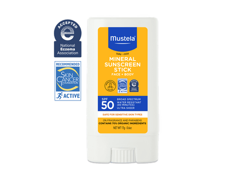 SPF 50 Mineral Sunscreen For Babies & Whole Family - Mustela USA