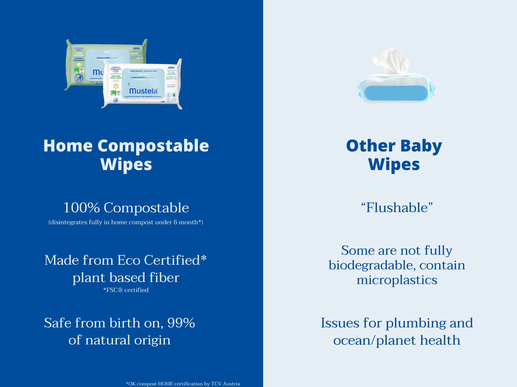 Home Compostable Baby Wipes