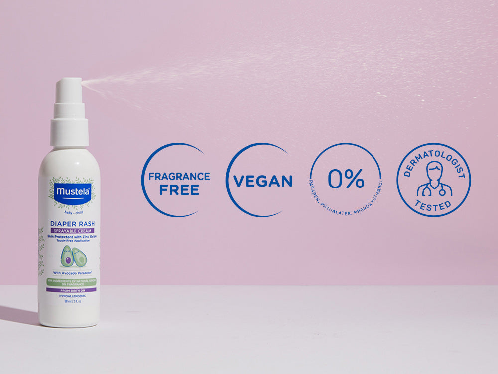 Diaper Rash Sprayable Cream (Fragrance-Free)