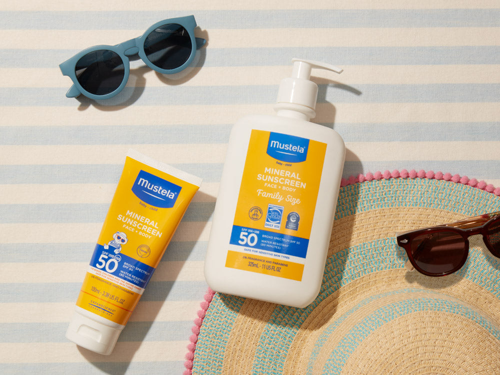 SPF 50 Mineral Sunscreen Lotion For Babies & Whole Family